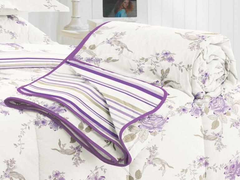 Edredom Solteiro 150 fios 100% Algodão - Margarida - Teka | Vida e Cor